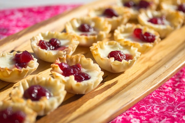 baked brie cups - Feeling Foodish