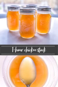 Quick Easy Chicken Stock | Feeling Foodish