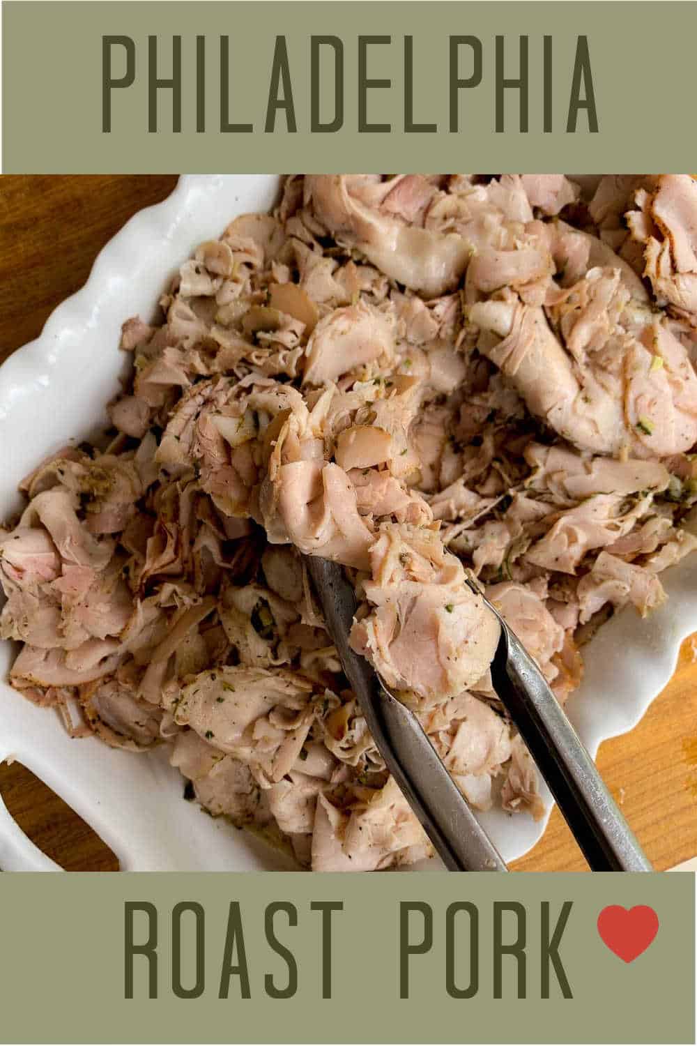 Philadephia Roast Pork Sandwich - Feeling Foodish