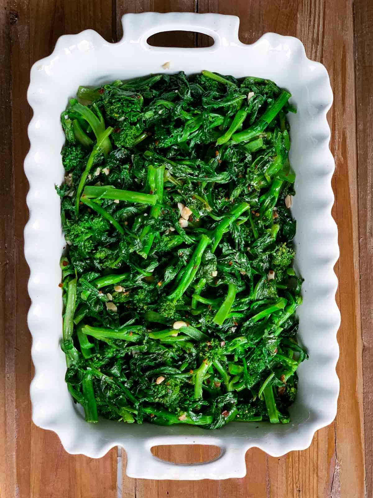 Italian Broccoli Rabe - Feeling Foodish