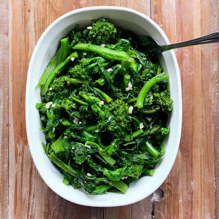 Italian Broccoli Rabe - Feeling Foodish