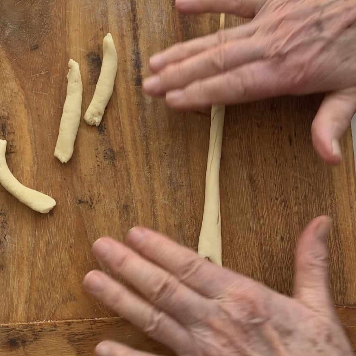 Homemade Fusilli with Semolina Pasta Dough - Feeling Foodish