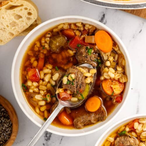 Italian Lentil Stew (Ragout) - Feeling Foodish