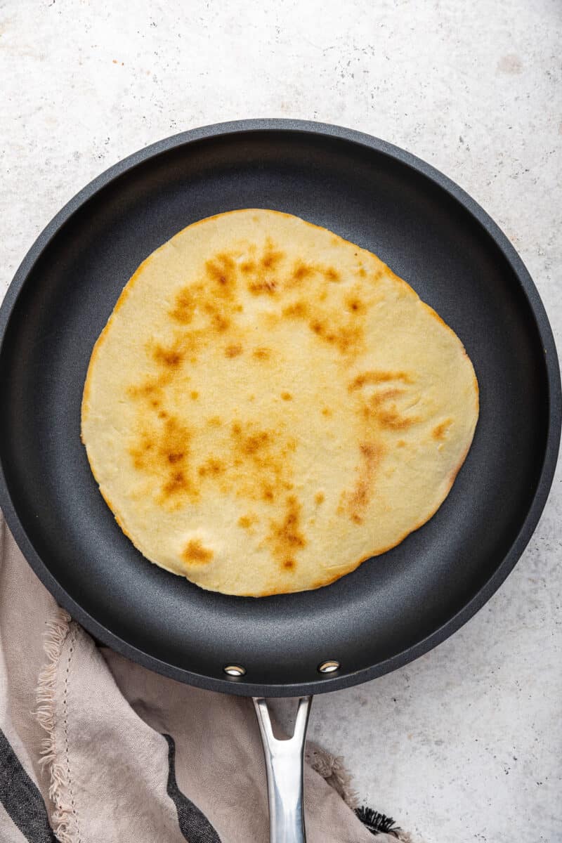 Italian Piadina (Romagna Flatbread) - Feeling Foodish