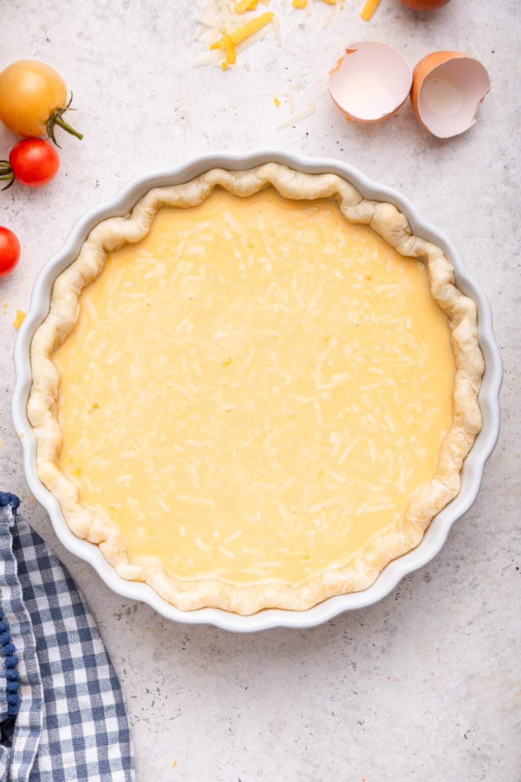 Easy Quiche with Tips - Feeling Foodish