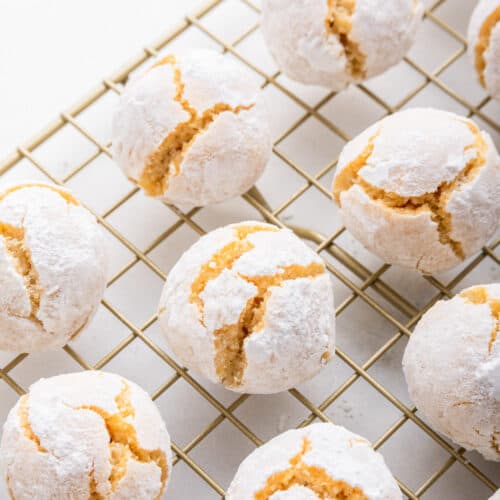 Amaretti Cookies (Soft) - Feeling Foodish