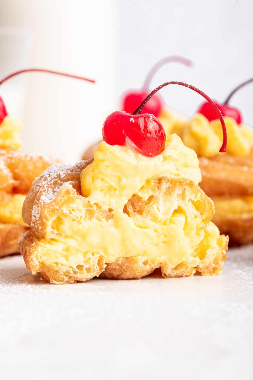 St Josephs Day Pastries (Zeppole di San Giuseppe) - Feeling Foodish