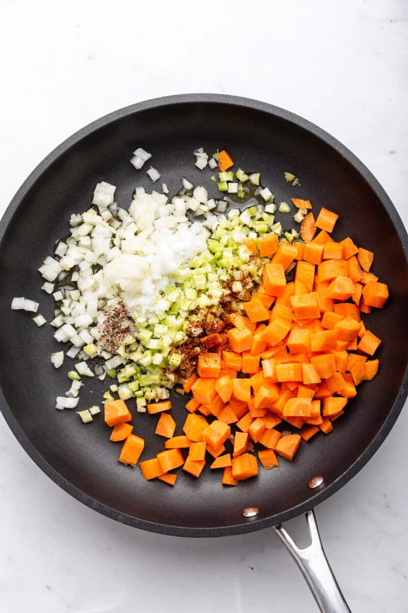 Italian Lentil Stew (Ragout) - Feeling Foodish