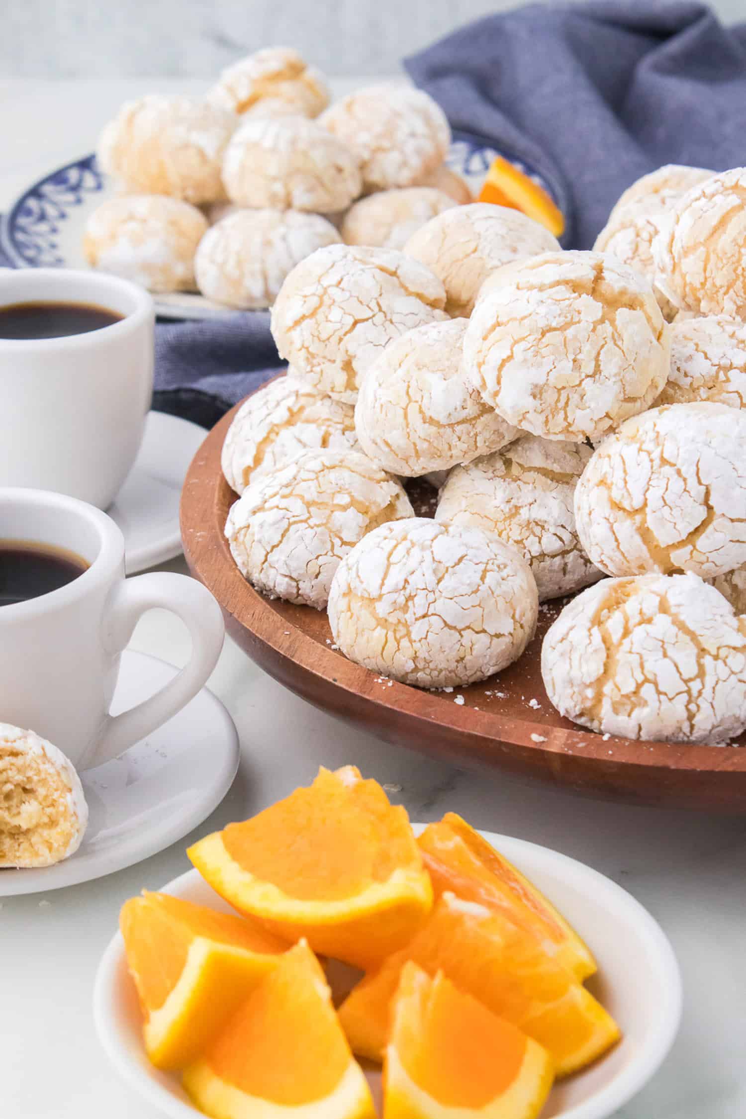 Italian Orange Cookies (Biscotti all'Arancia) - Feeling Foodish