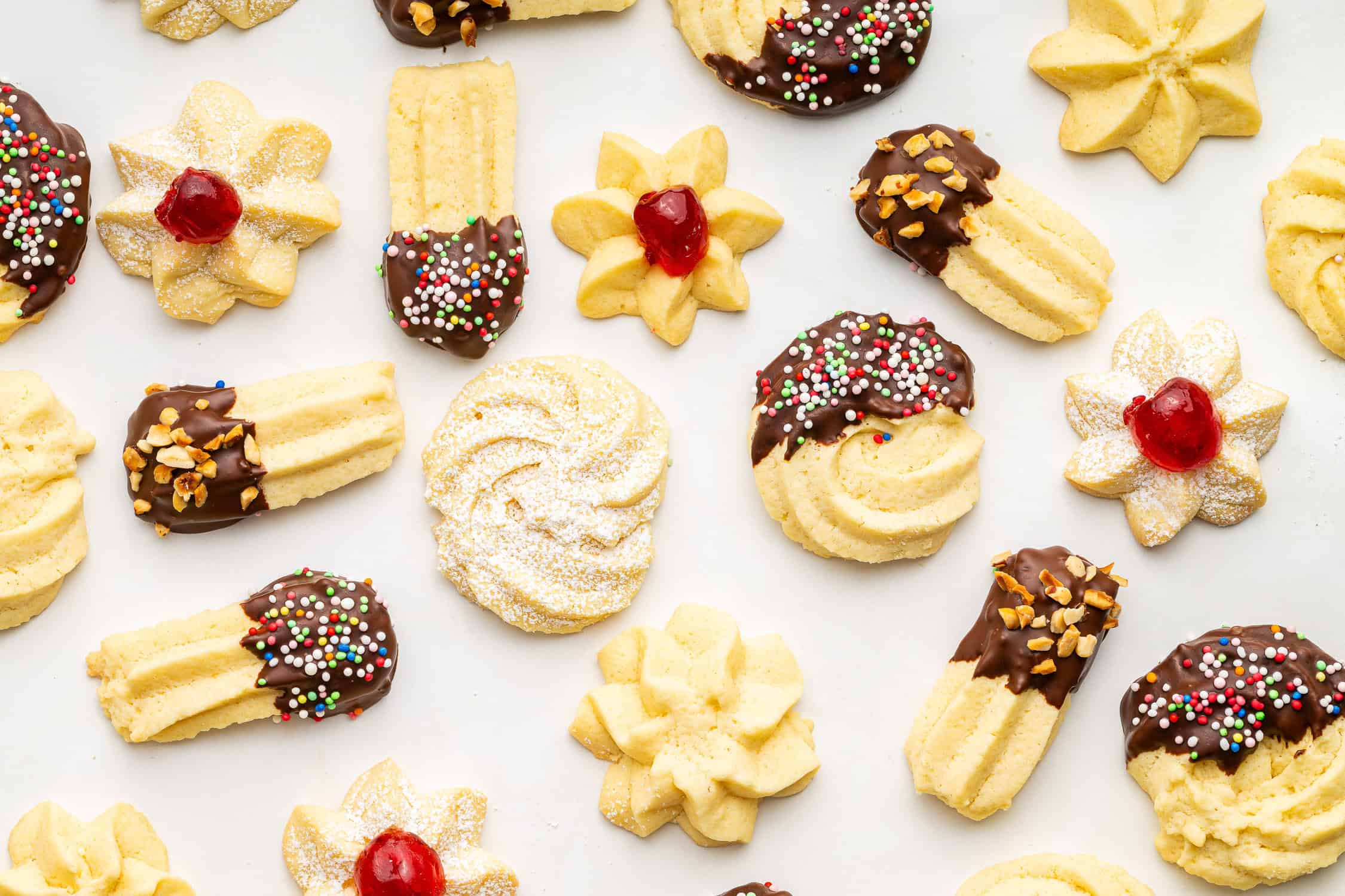 Italian Bakery-Style Shortbread Cookies (Frolla Montata) - Feeling Foodish